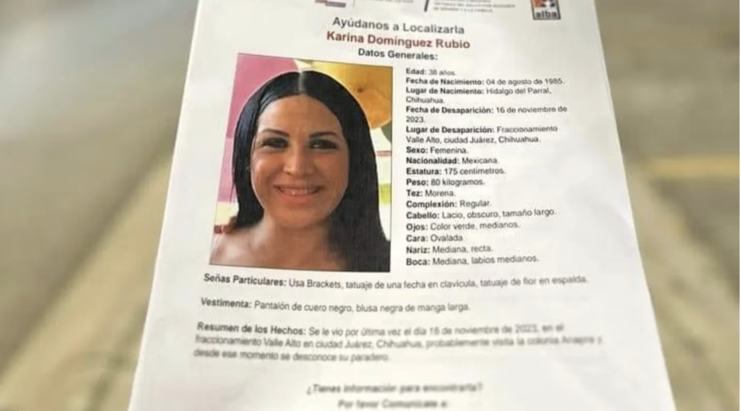 Buscaron a Karina Rubio por 13 días, la mujer fue asesinada y enterrada ...